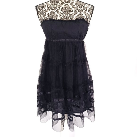 Heritage 1981 | Dresses | Heritage 981 Strapless Lingerie Look Tulle ...